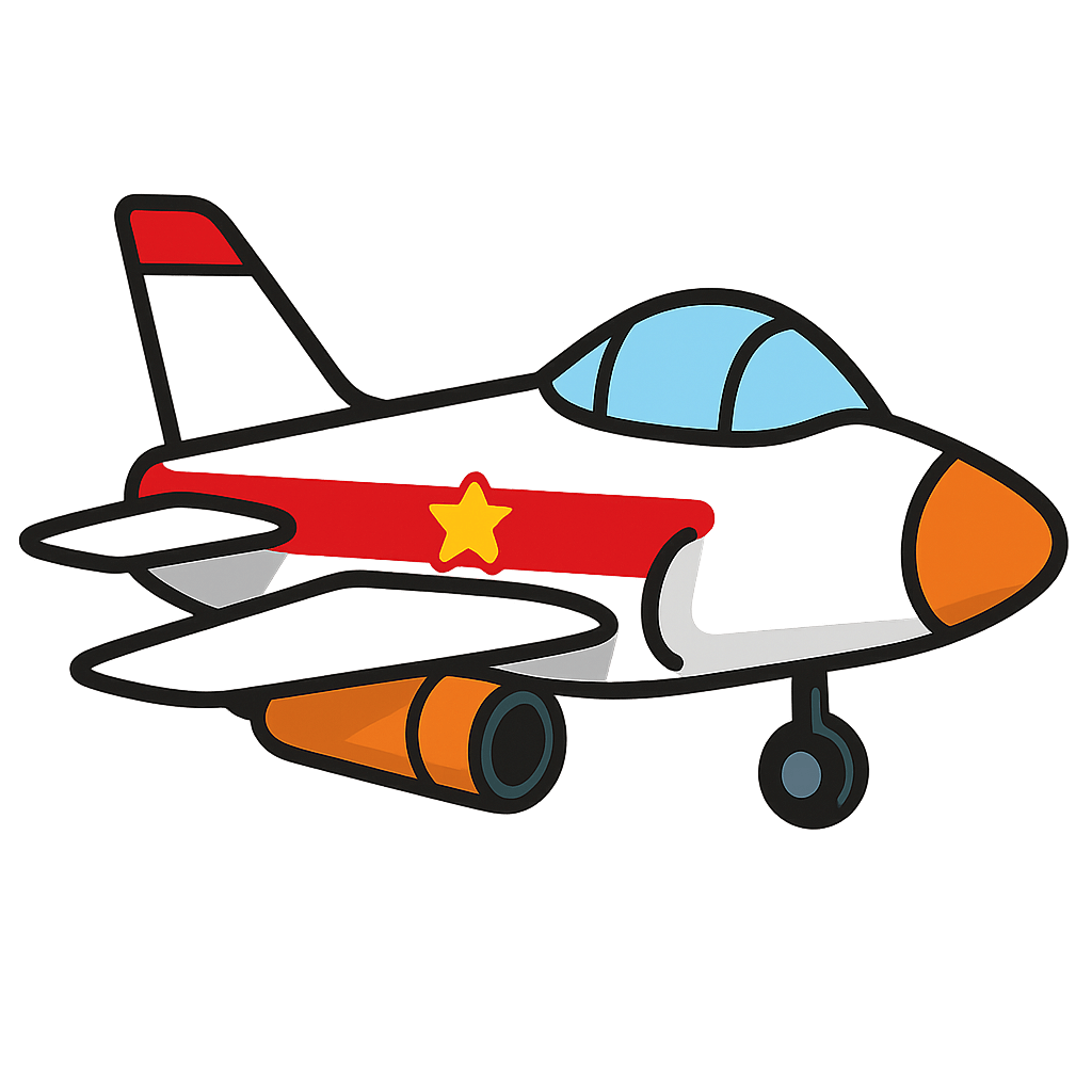 スクラッチで使える「 戦闘機 」の無料素材をダウンロードする