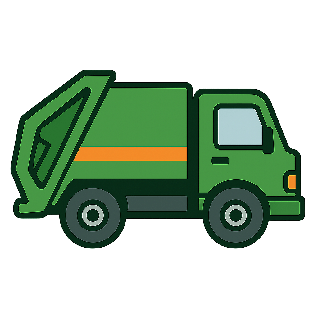 スクラッチで使える「 清掃車（ゴミ収集車） 」の無料素材をダウンロードする