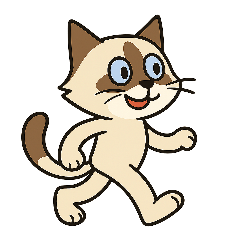 スクラッチで使える「 ラグドール 」の無料素材をダウンロードする